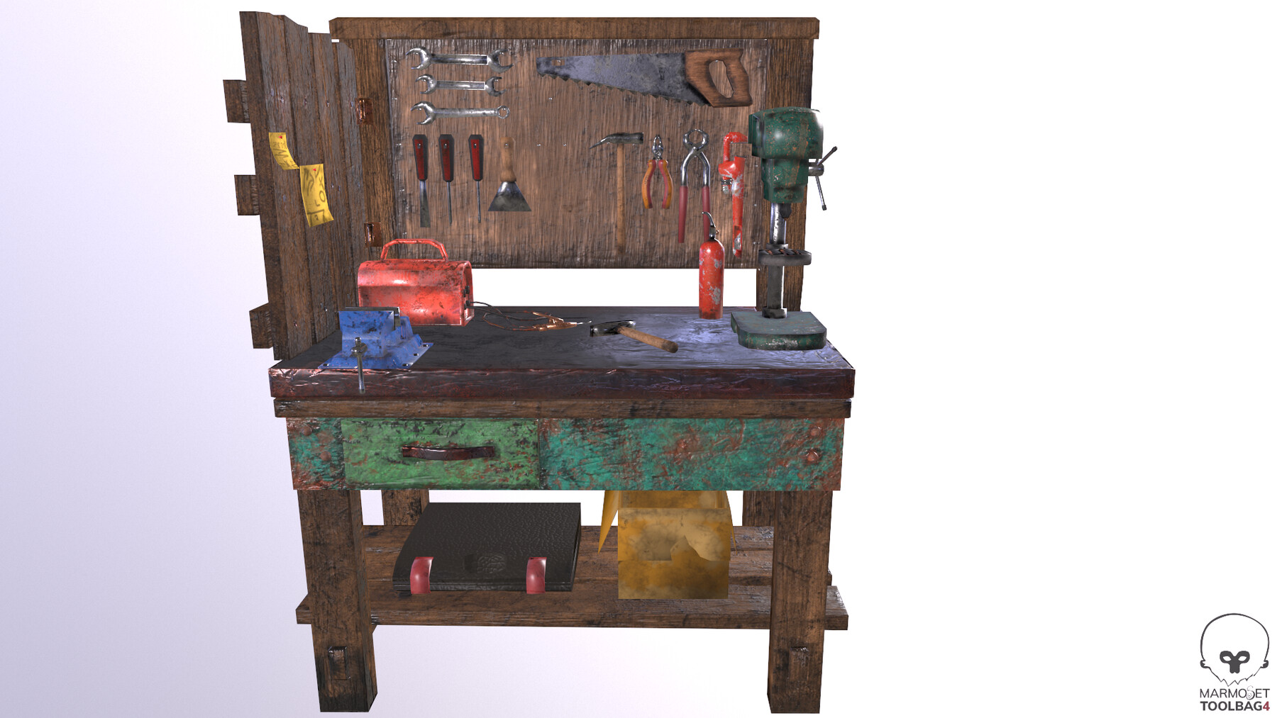 ArtStation - workbench | Game Assets
