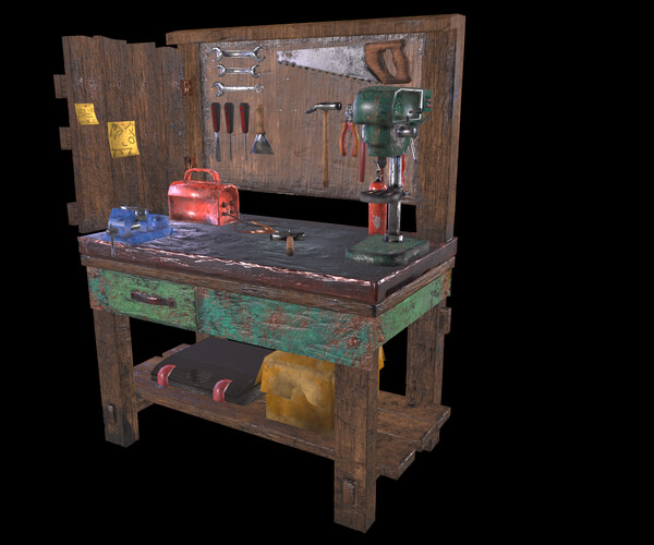 ArtStation - workbench | Game Assets