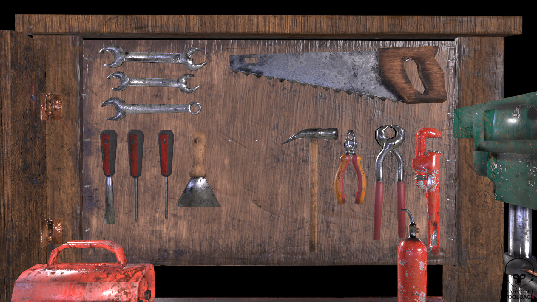 ArtStation - workbench | Game Assets