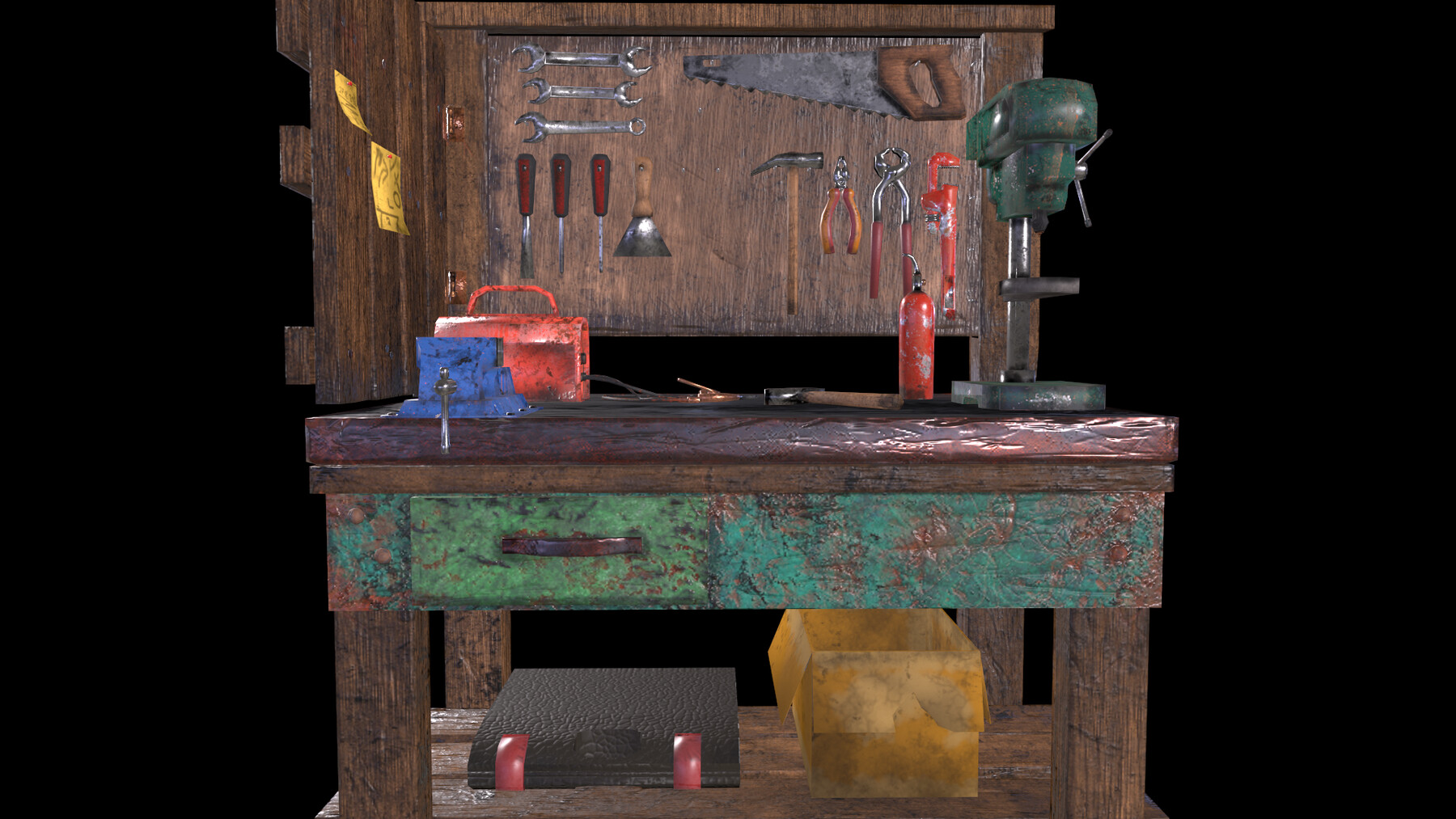 ArtStation - workbench | Game Assets