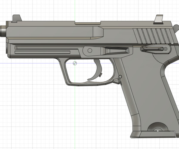 ArtStation - [CAD] USP-45 | Resources