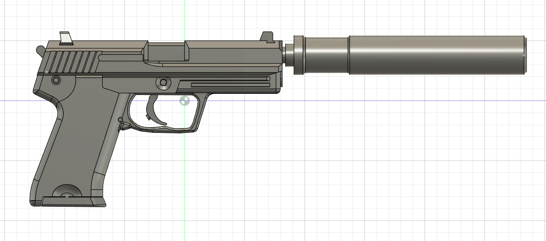 ArtStation - [CAD] USP-45 | Resources