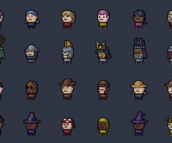 ArtStation - Medieval Fantasy Characters | Game Assets