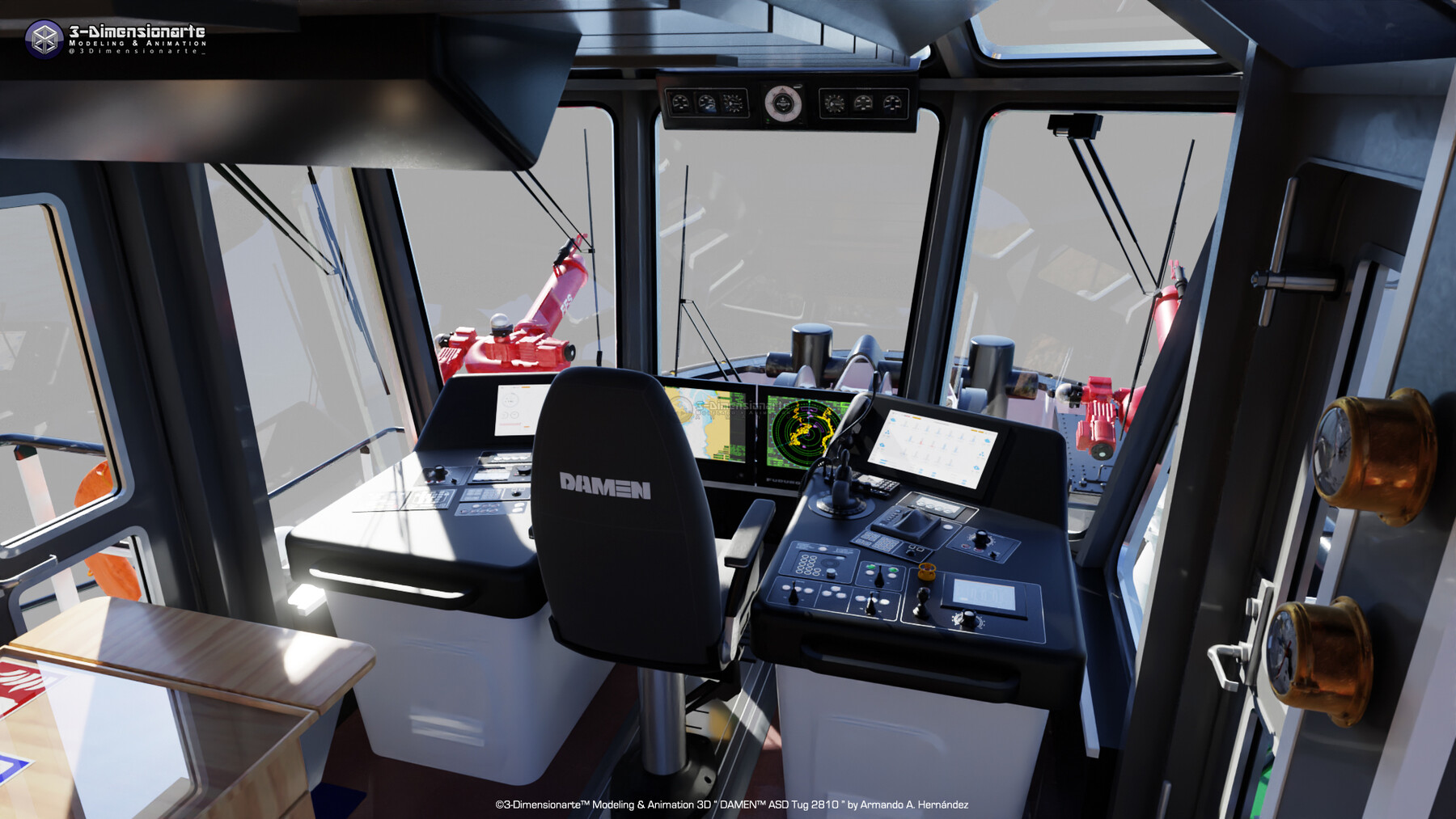 ArtStation - ASD Tug 2810 | Resources