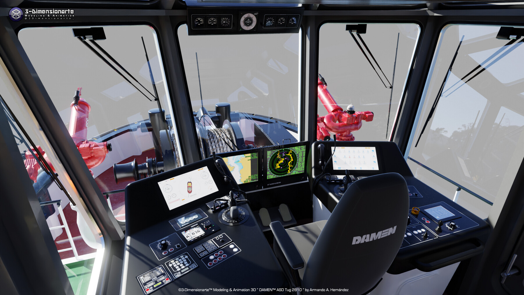 ArtStation - ASD Tug 2810 | Resources