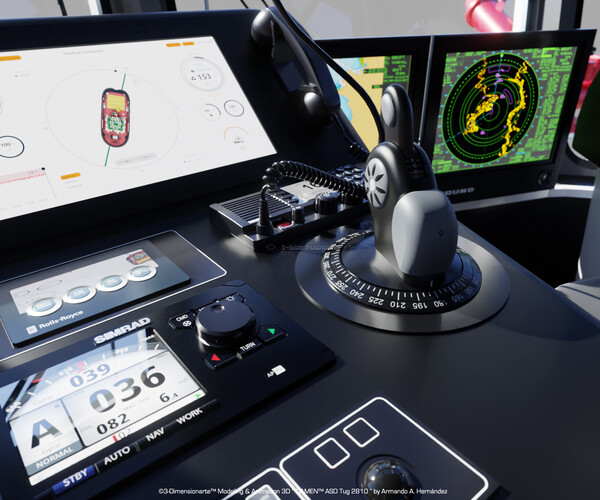 ArtStation - ASD Tug 2810 | Resources