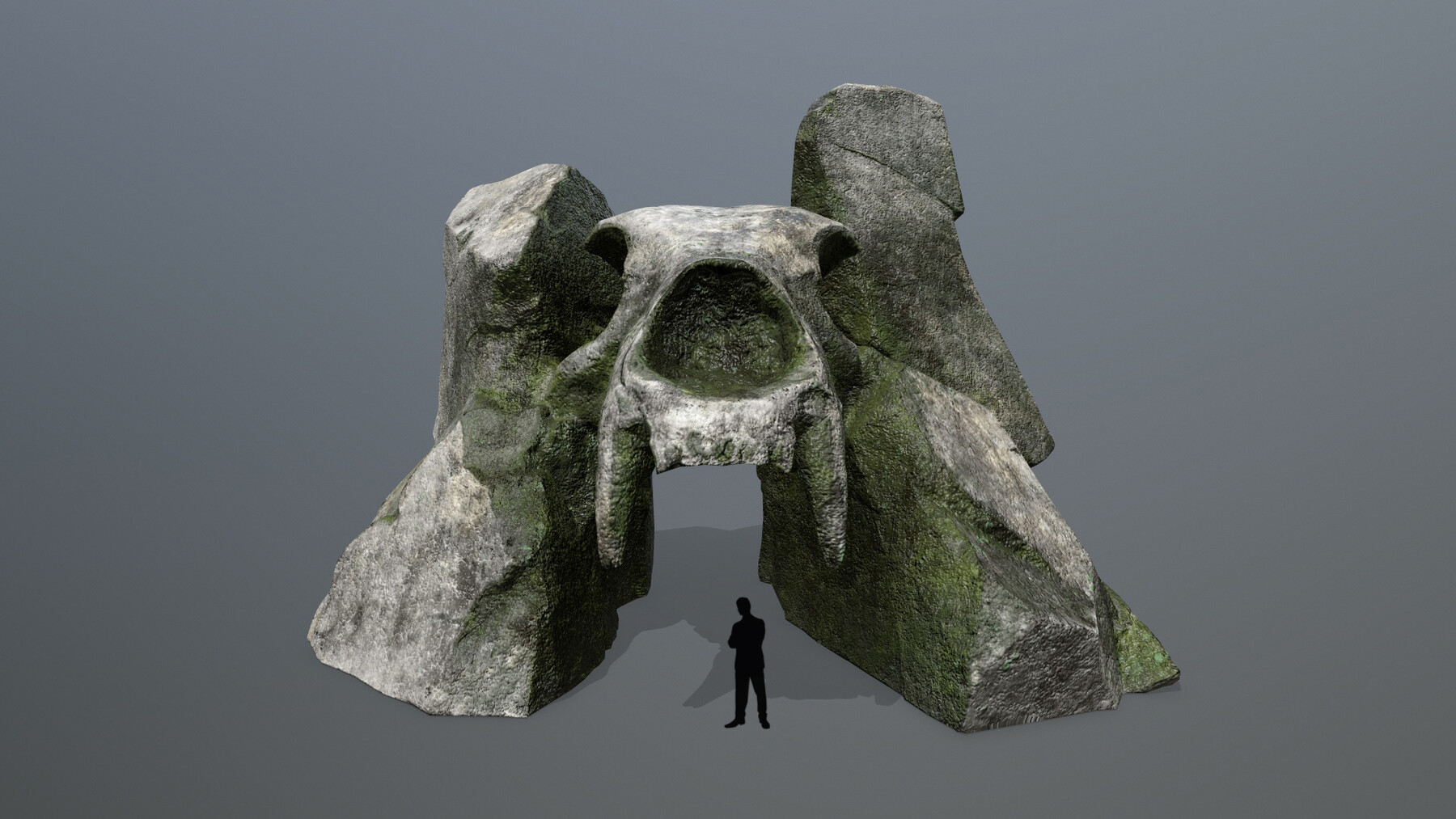 ArtStation - skull gate | Game Assets