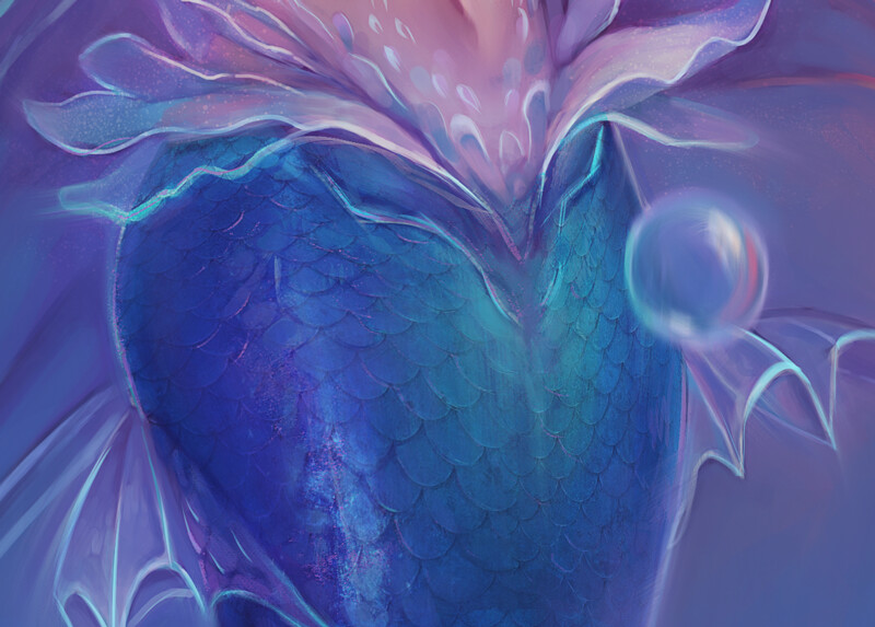 ArtStation - The Little Mermaid Package. Full process (27h30m), PSD ...