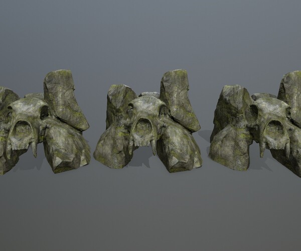ArtStation - skull gate | Game Assets
