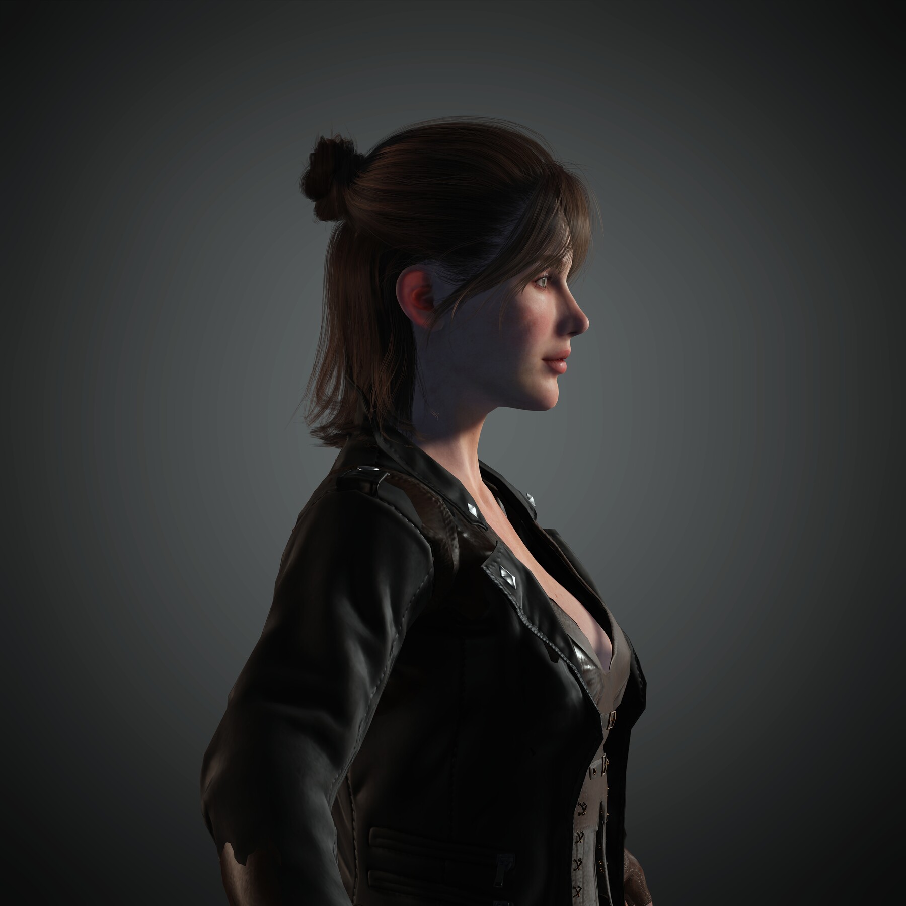 ArtStation - Female Rigged 3d Character | Game Assets