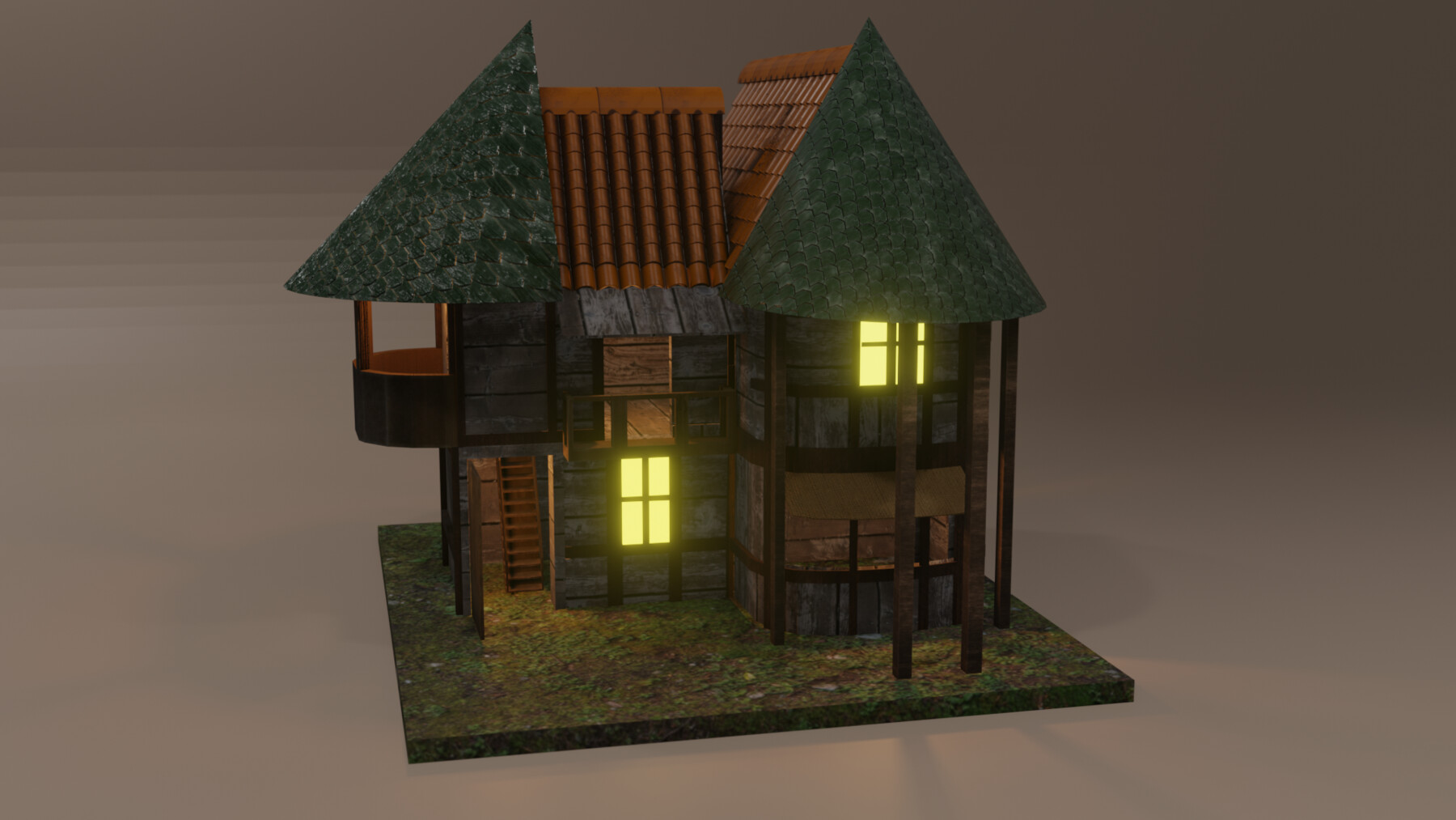 ArtStation - The House ( La Casa) | Game Assets