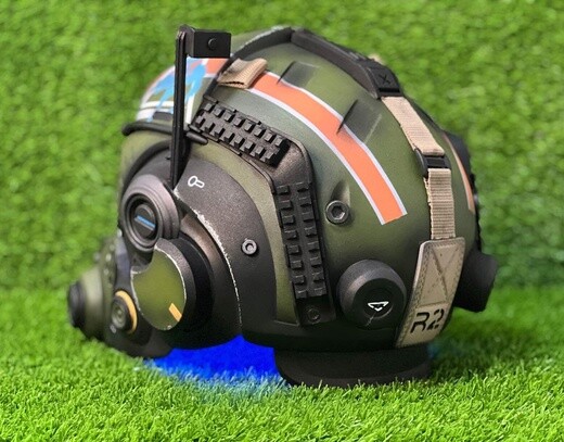 ArtStation - Printable TitanFall Pilot Helmet | Resources