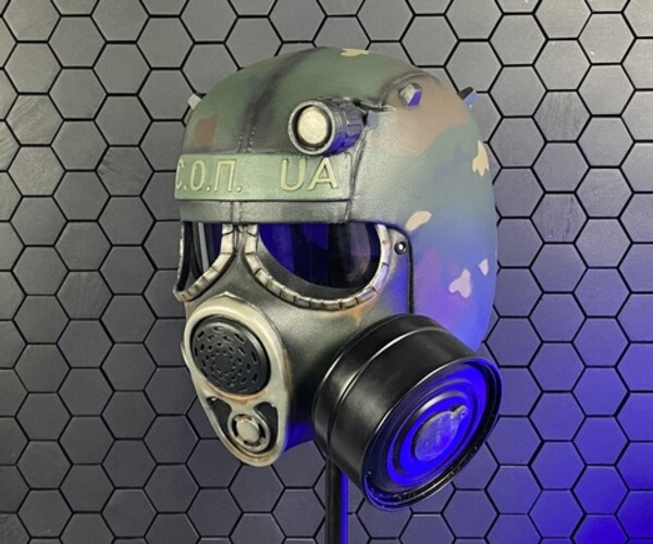 ArtStation - Printable stalker helmet with parts (STL) | Resources