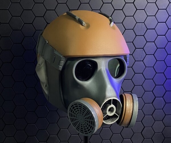 ArtStation - Printable stalker exo helmet (STL) | Resources