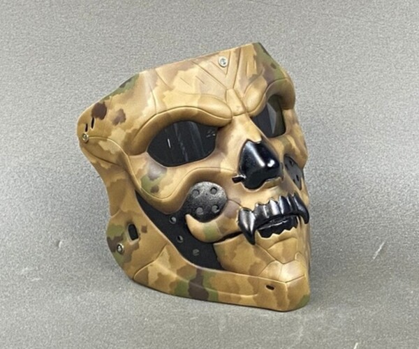ArtStation - Printable Demon Mask (STL) | Resources