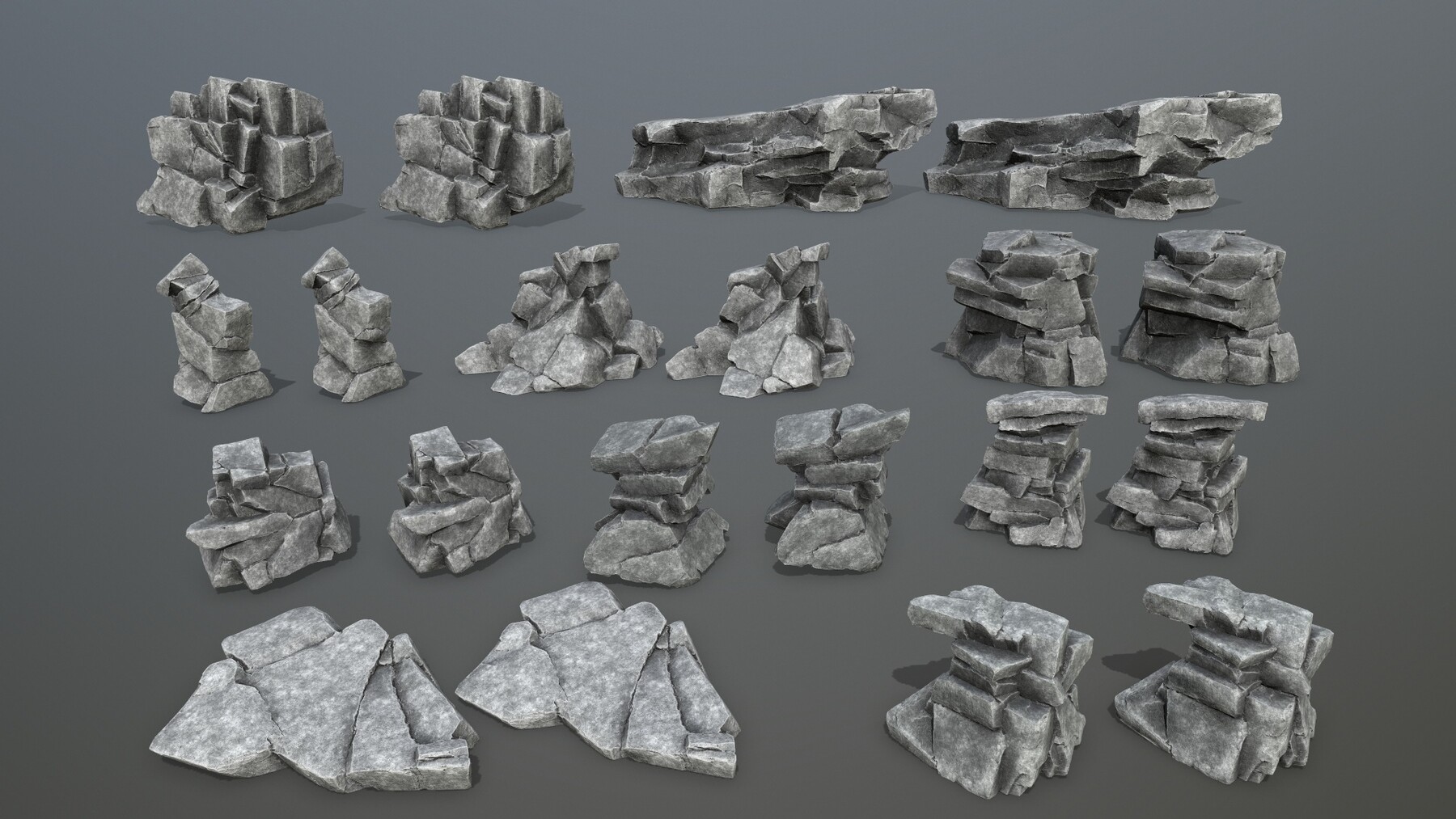 ArtStation - rocks | Game Assets
