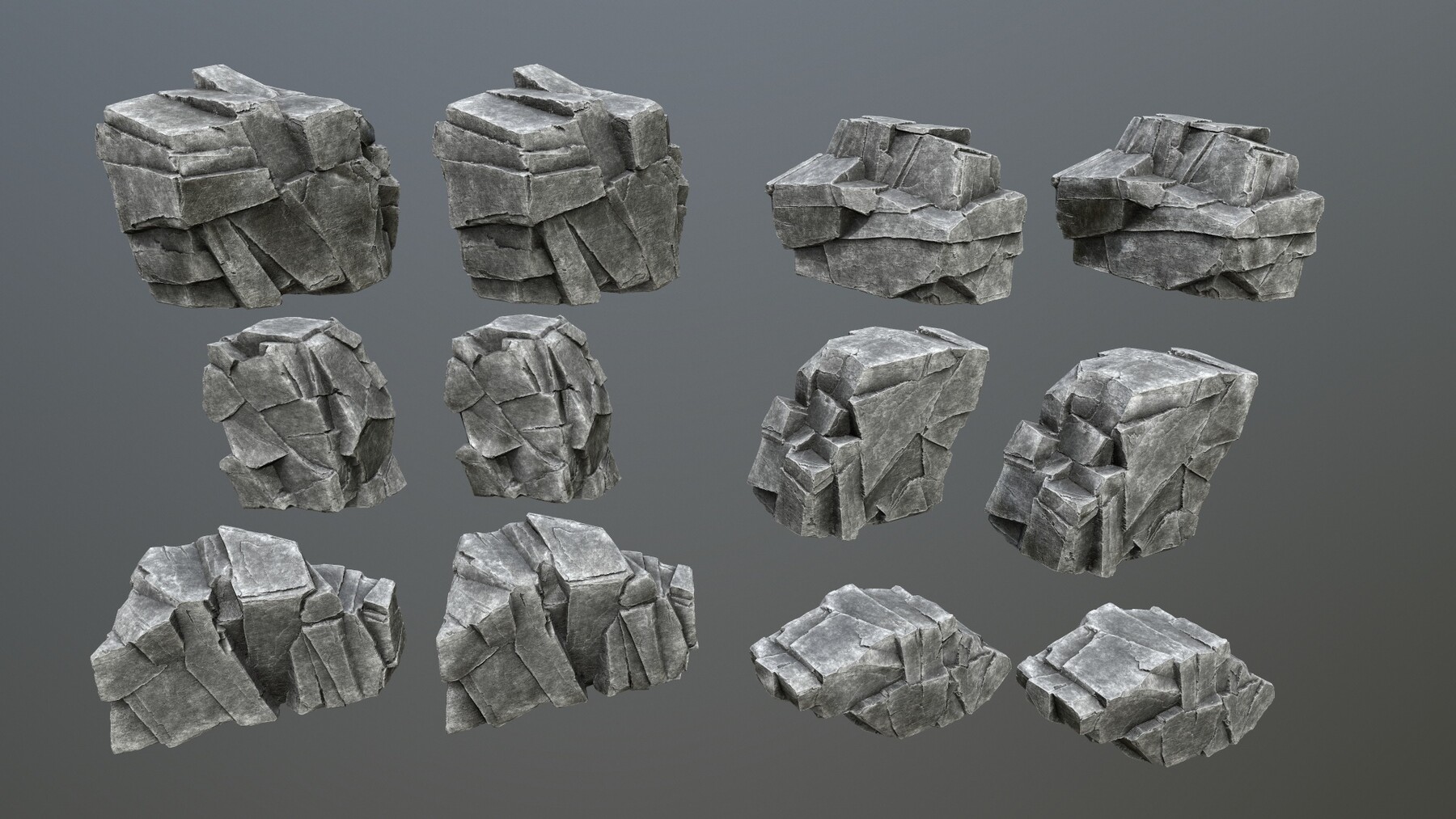 ArtStation - rocks | Game Assets