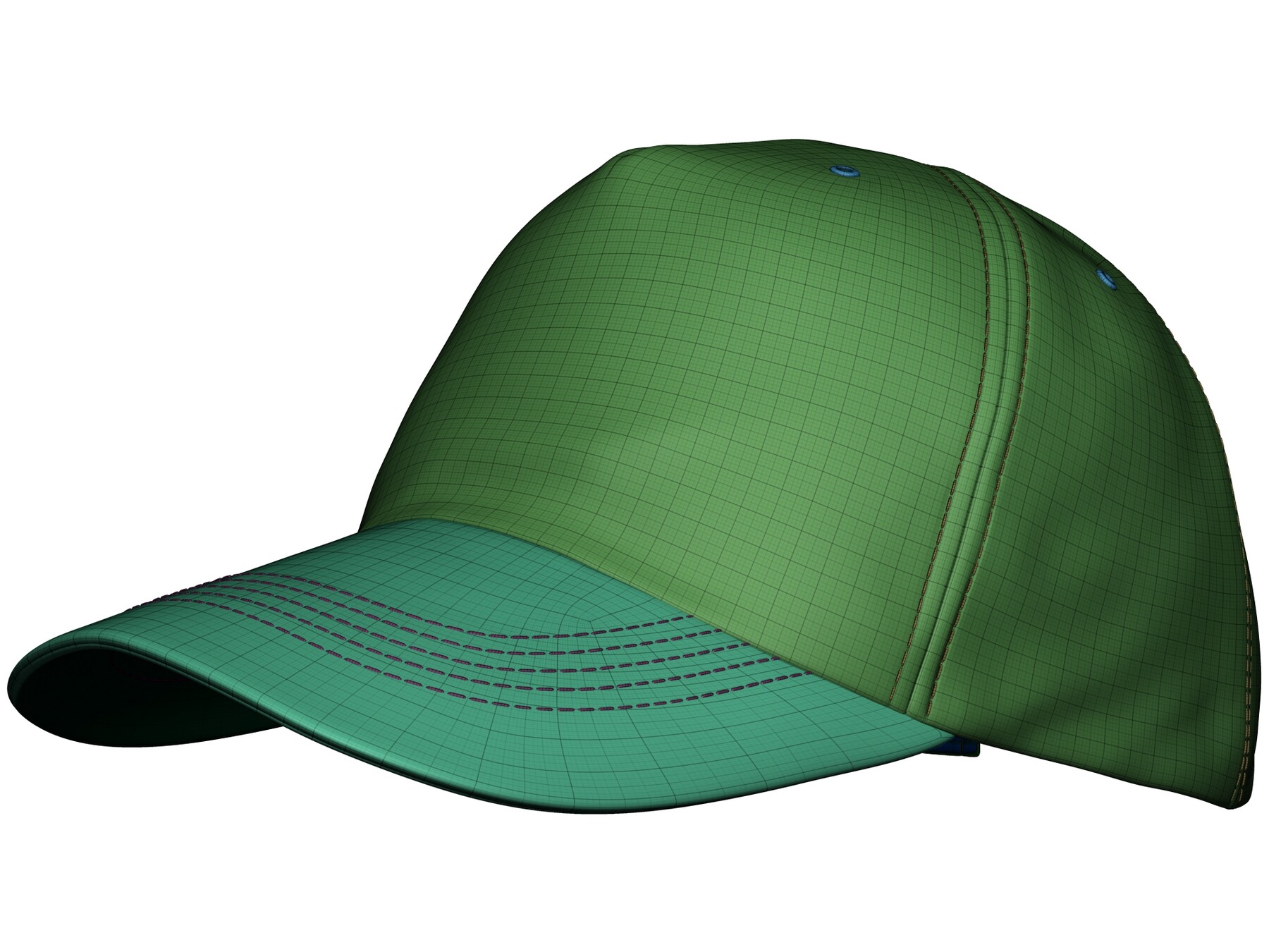 ArtStation - Baseball Cap High Poly 3d model (ZTL/OBJ) | Game Assets