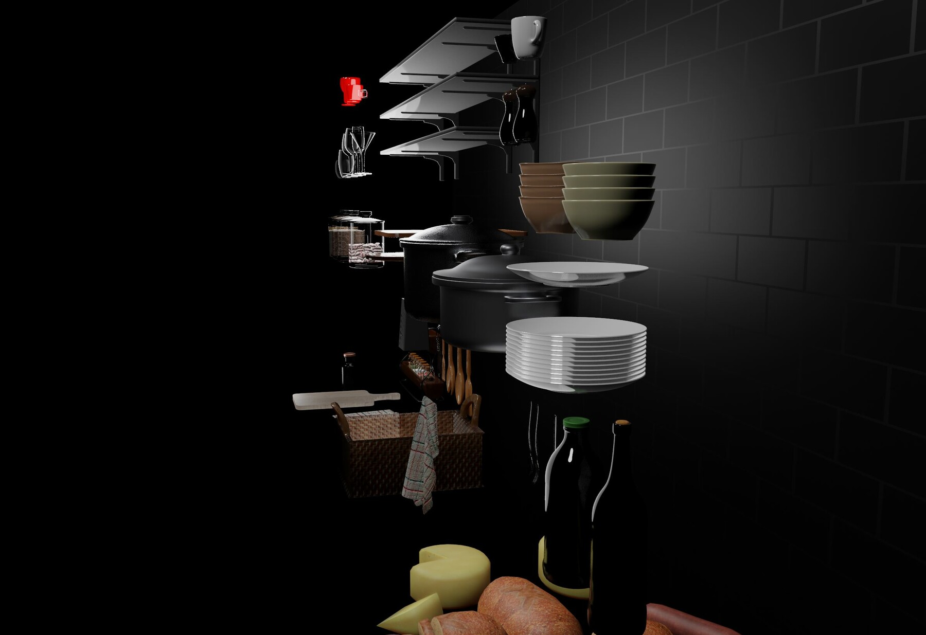 ArtStation - Kitchen Asset Pack | Game Assets