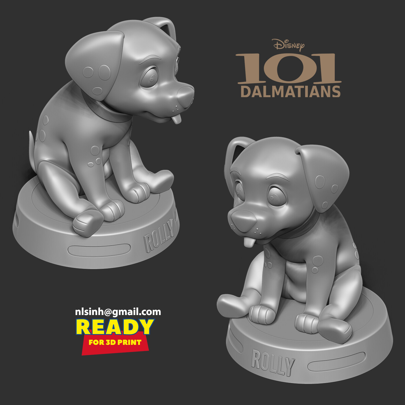 ArtStation - Rolly - 101 dalmatians | Resources