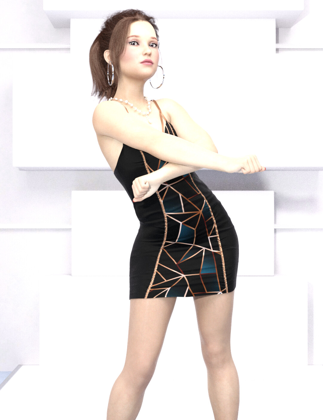 ArtStation - Aora for Genesis 8 Female | Game Assets