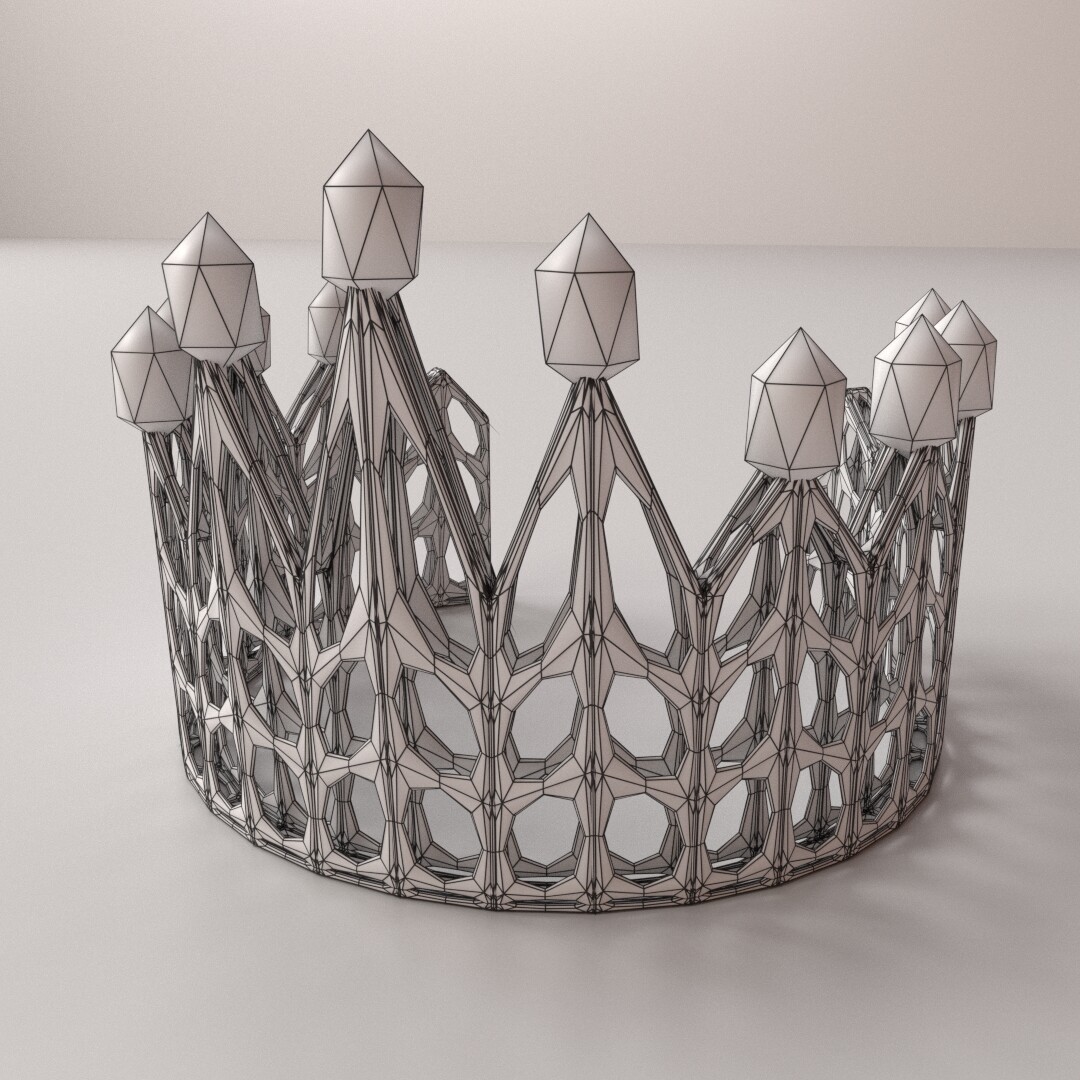 ArtStation - Ice Crown | Game Assets