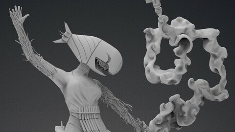 ArtStation - REZE - Chainsaw Man | Resources