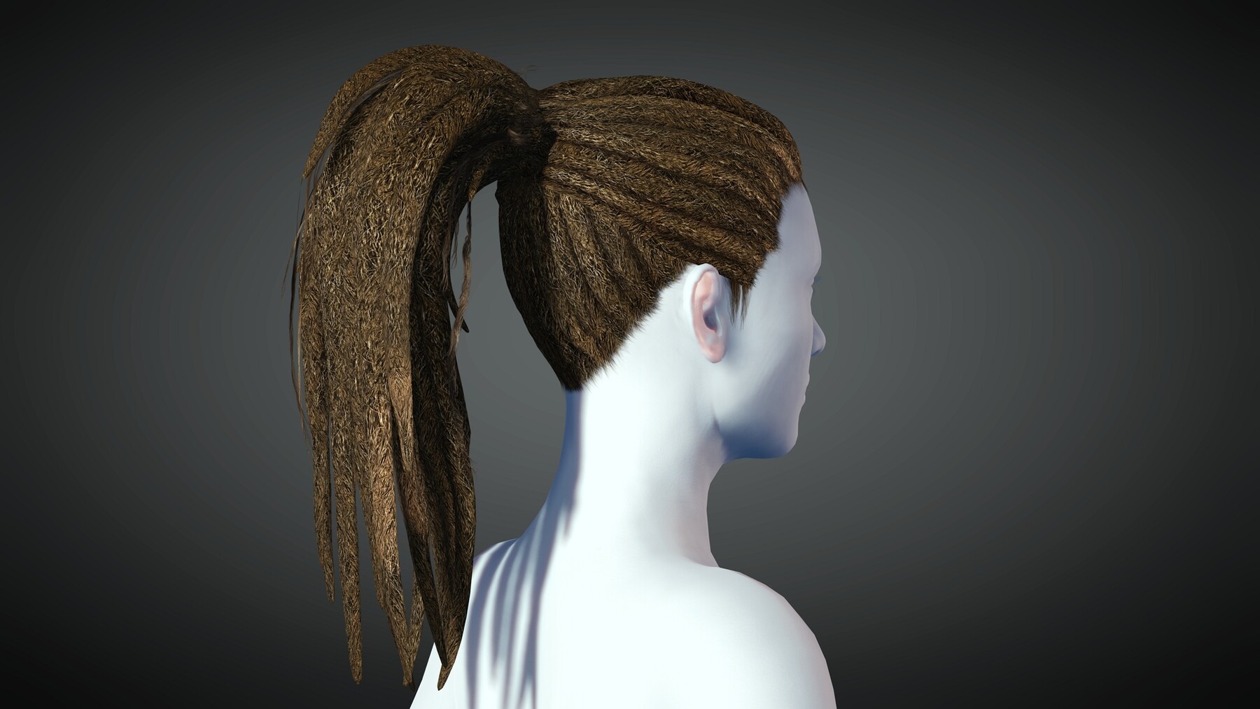 ArtStation - Dreads Hair Rasta low poly | Resources