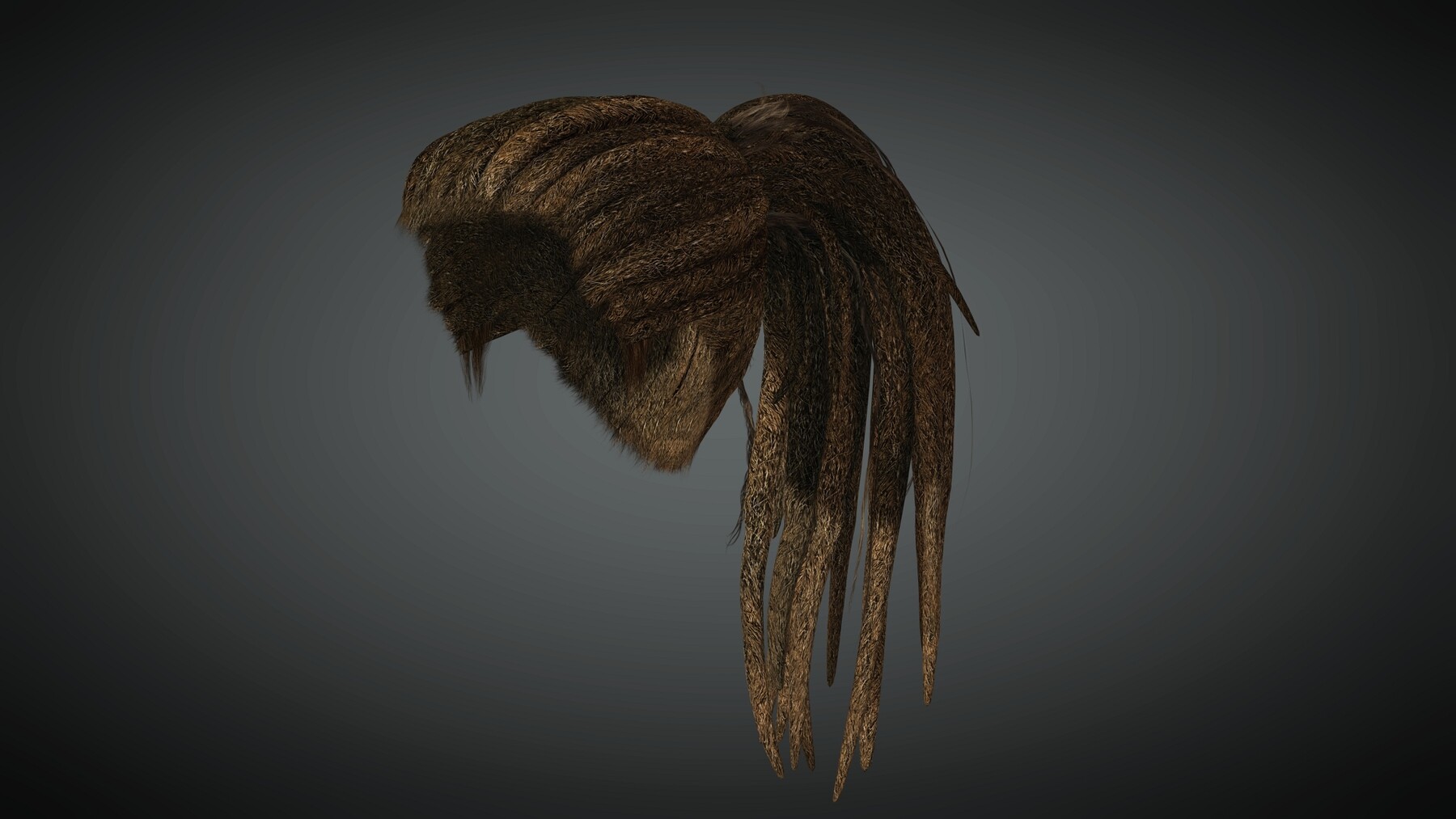 ArtStation - Dreads Hair Rasta low poly | Resources