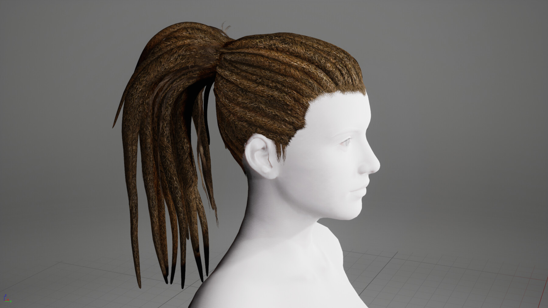 ArtStation - Dreads Hair Rasta low poly | Resources