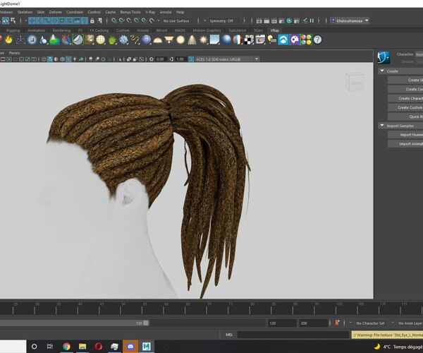 ArtStation - Dreads Hair Rasta low poly | Resources