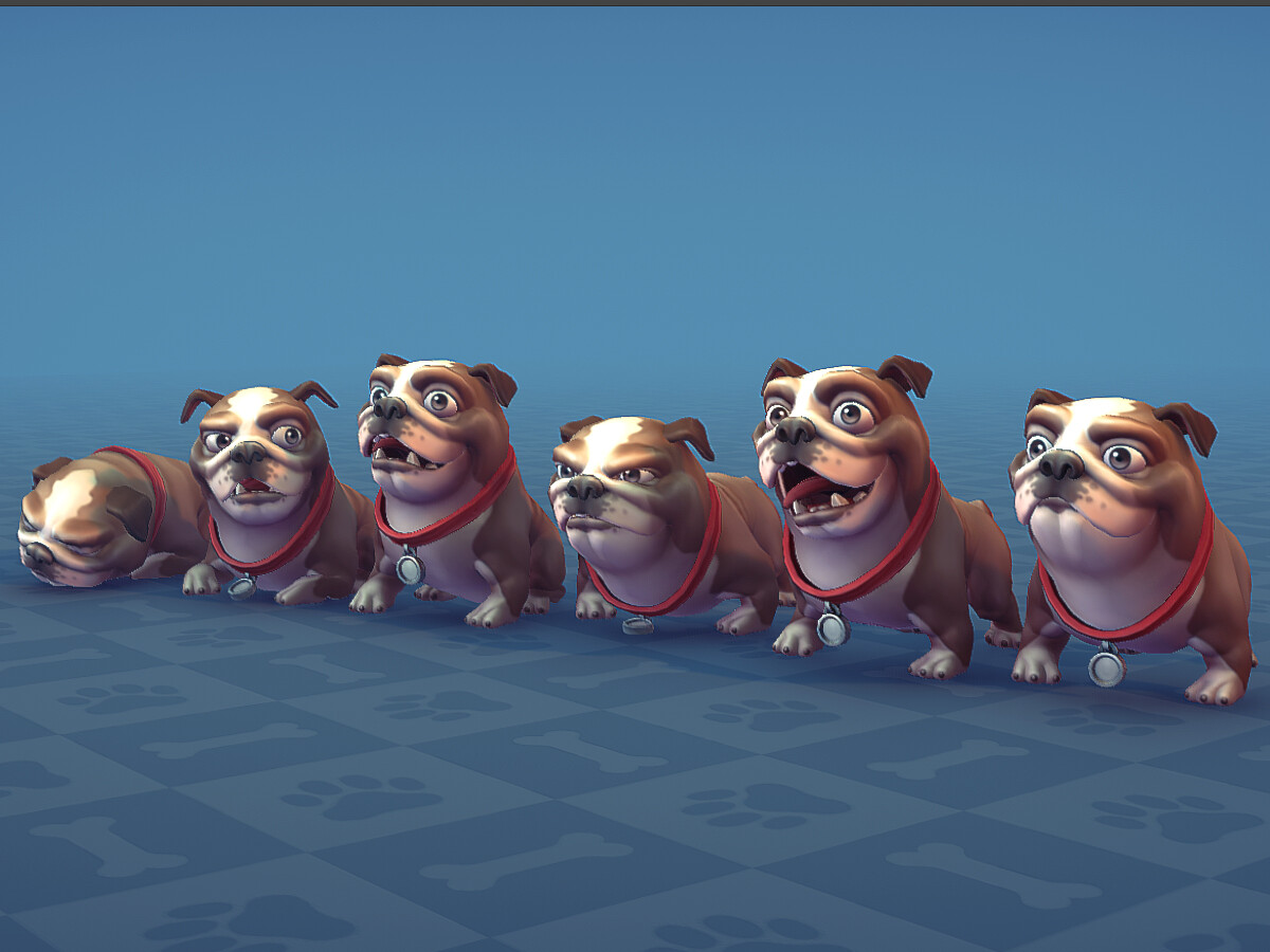 ArtStation - Cartoon Dogs | Game Assets