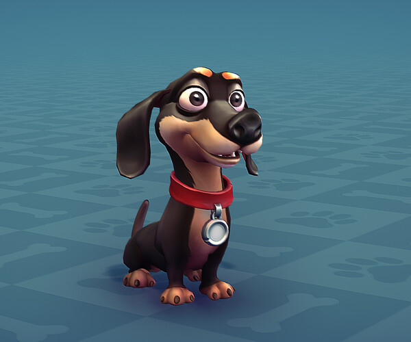 ArtStation - Cartoon Dogs | Game Assets