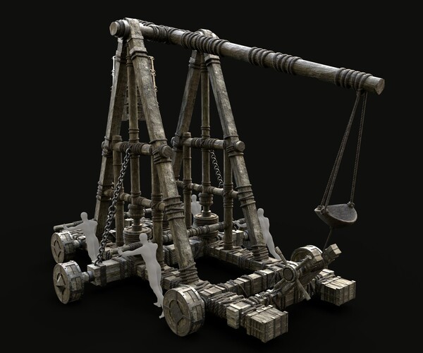 ArtStation - SIEGE ENGINE WAR MACHINES CONSTRUCTION BUILDER COLLECTION ...
