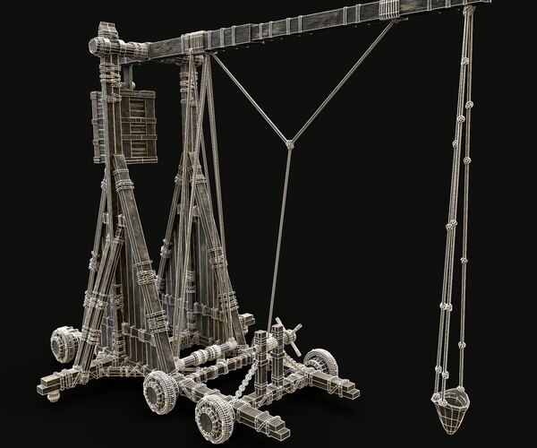 ArtStation - SIEGE ENGINE WAR MACHINES CONSTRUCTION BUILDER COLLECTION ...