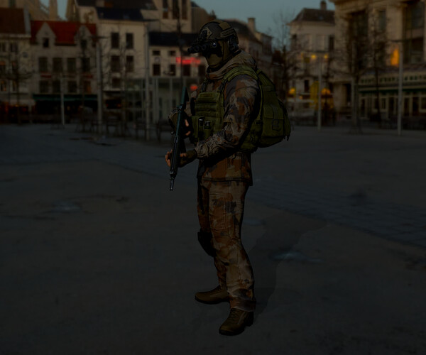 ArtStation - Terrorist | Game Assets