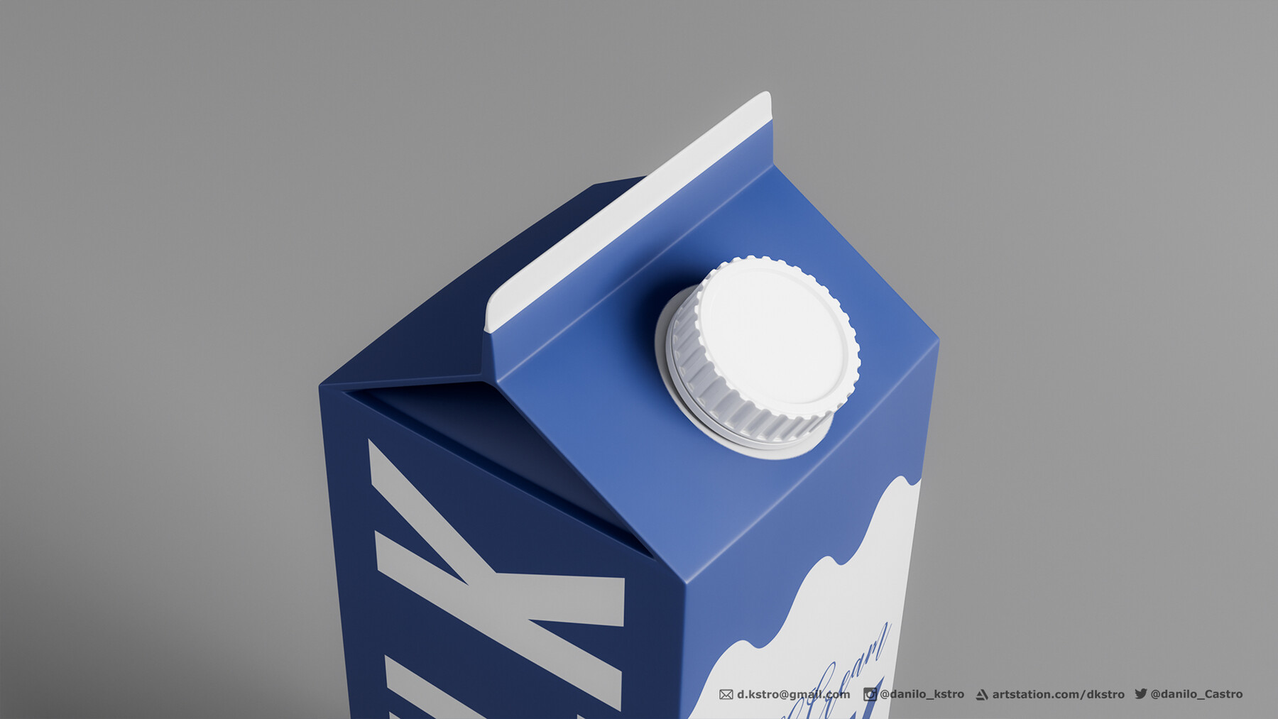 ArtStation - Milk Box | Procedural Texture | Resources