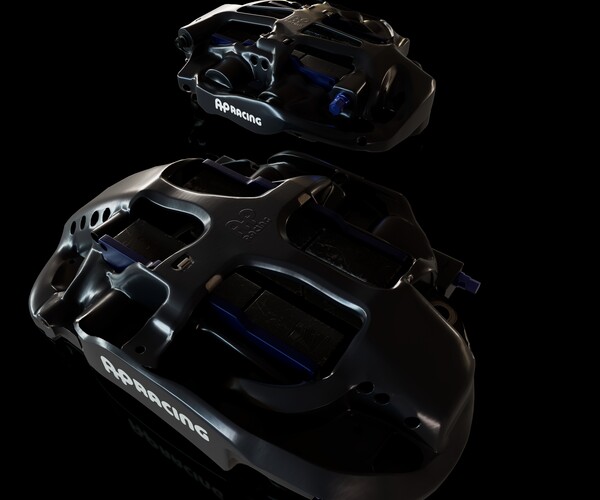 ArtStation - AP Racing Caliper CP7269 and CP7480 with Dirt map | Resources