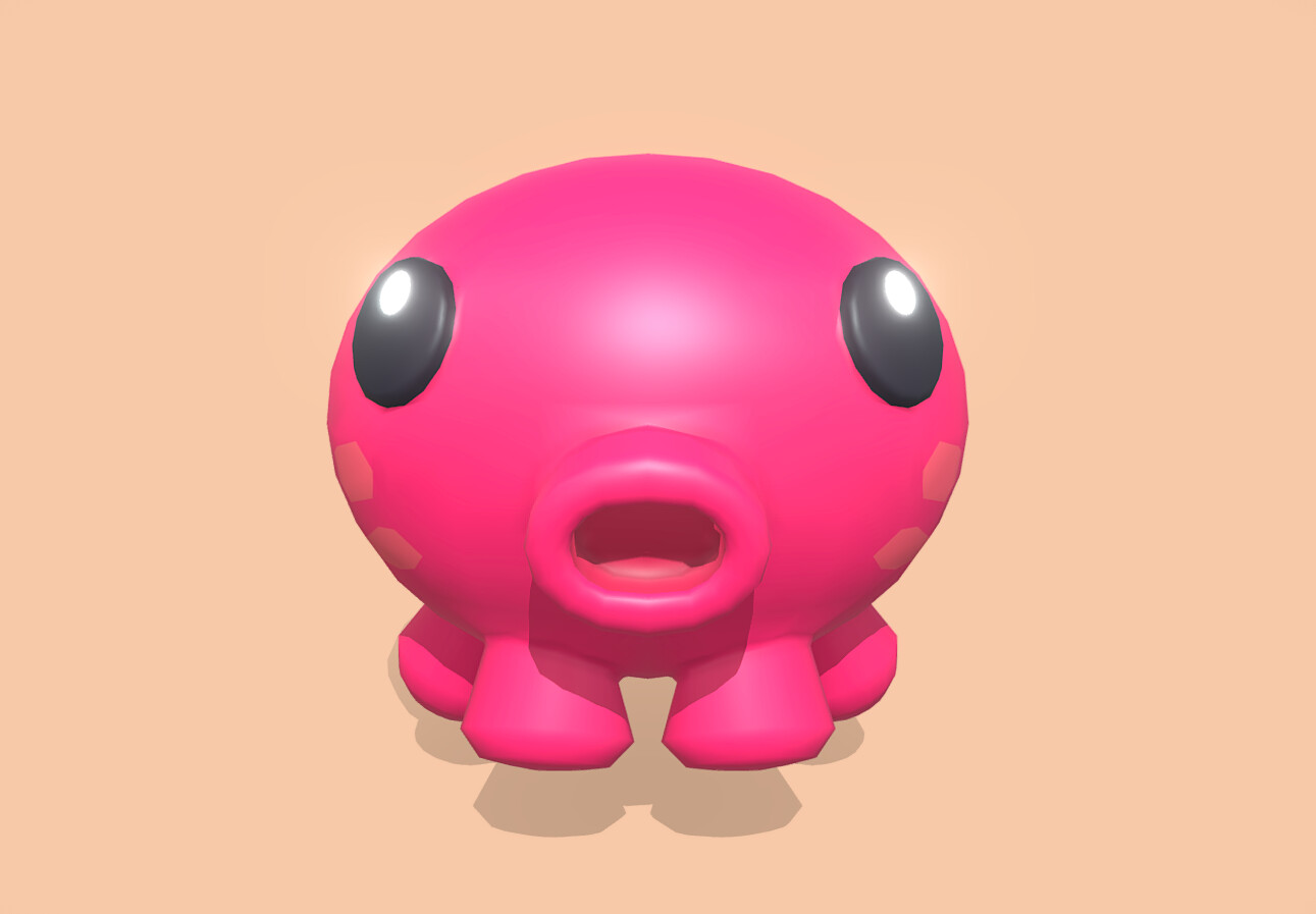 ArtStation - cute octopus | Game Assets