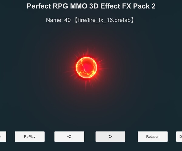 ArtStation - Perfect RPG MMO 3D Effect VFX Pack 2 | Game Assets