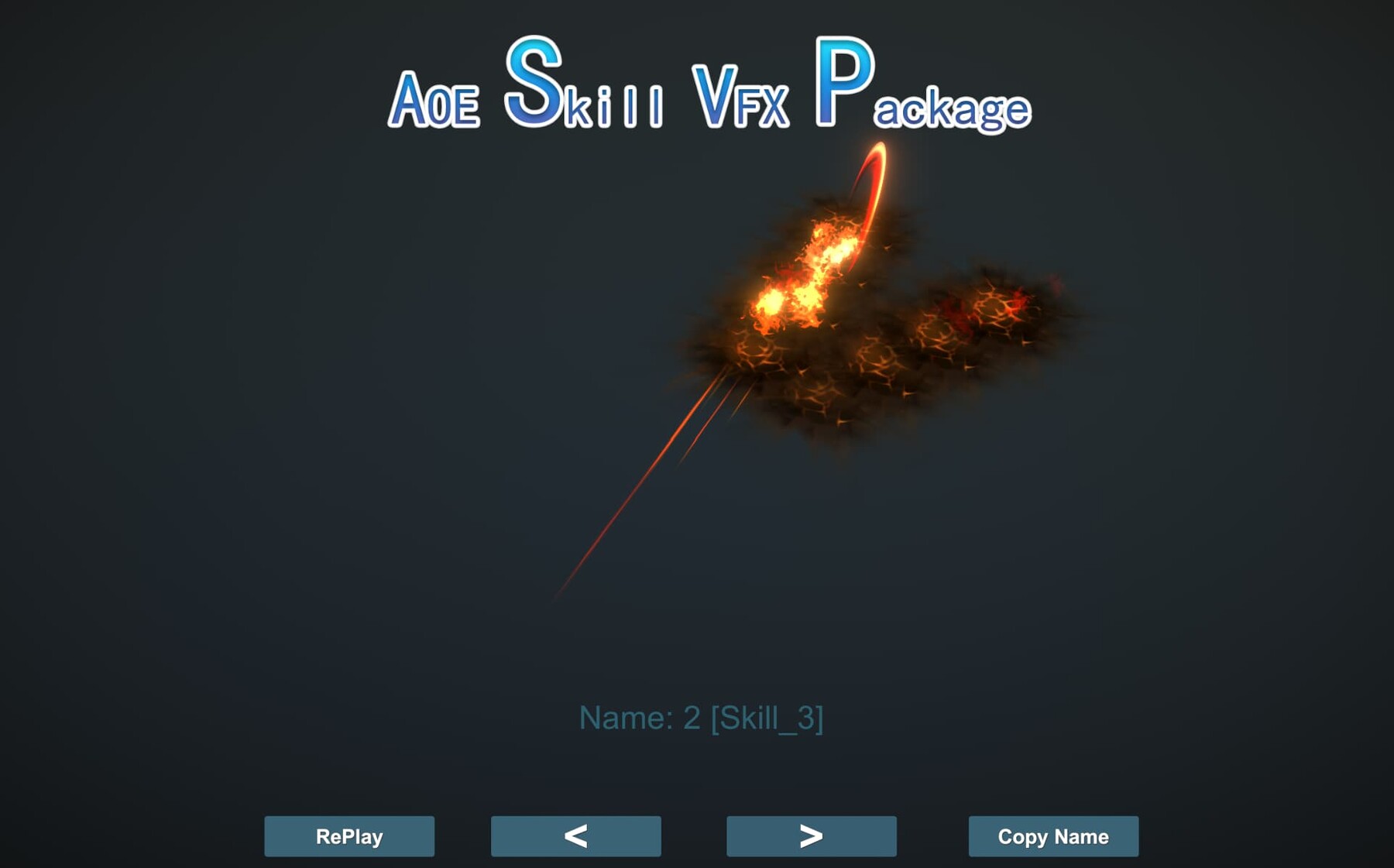 ArtStation - AOE Skill VFX Package | Game Assets