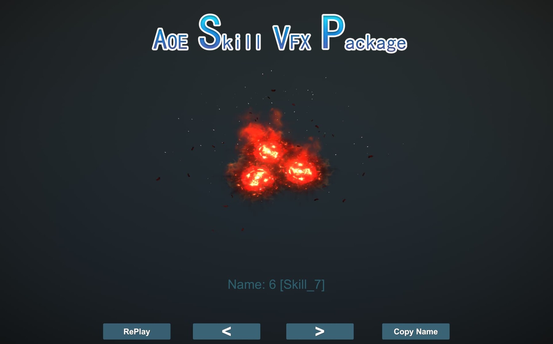 ArtStation - AOE Skill VFX Package | Game Assets