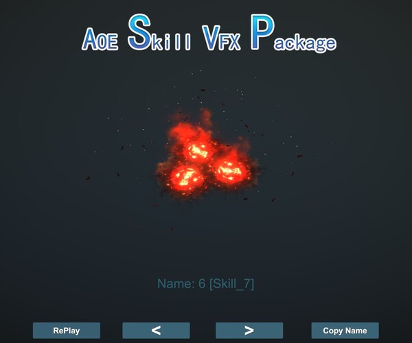 ArtStation - AOE Skill VFX Package | Game Assets