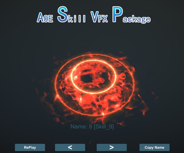 ArtStation - AOE Skill VFX Package | Game Assets