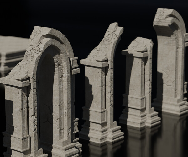 ArtStation - Ancient Indian Temple Architecture - 3D Kitbashing Asset ...