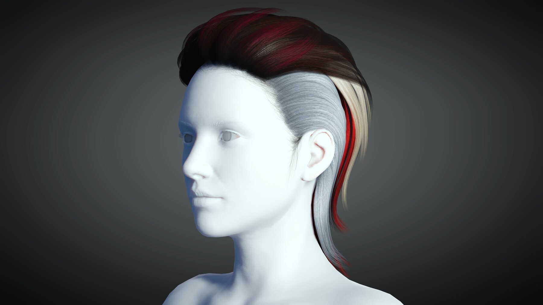 ArtStation - Real-time Realistic Hair | Game Assets