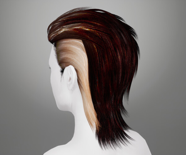 ArtStation - Real-time Realistic Hair | Game Assets