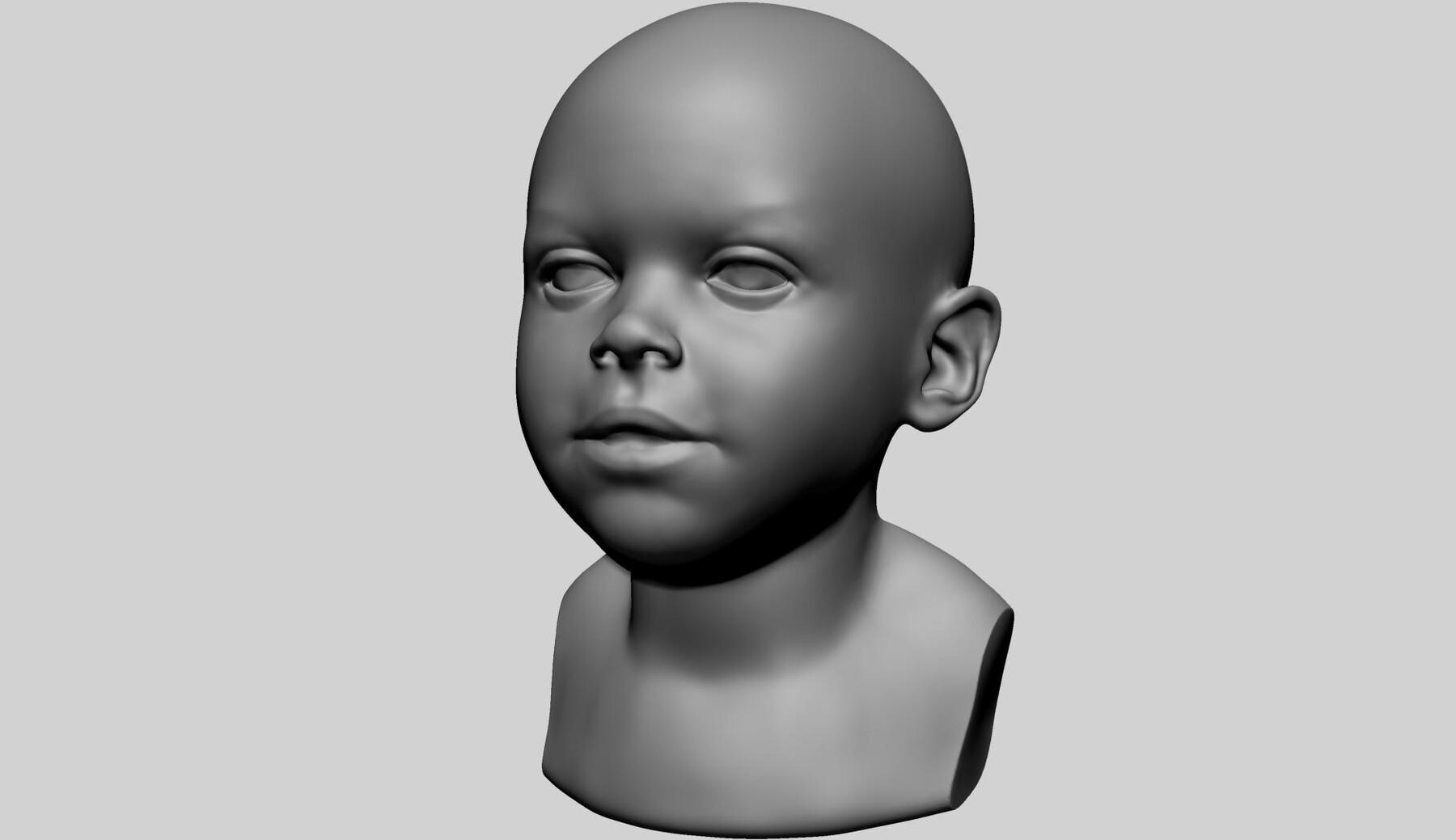 ArtStation - Baby Head | Resources