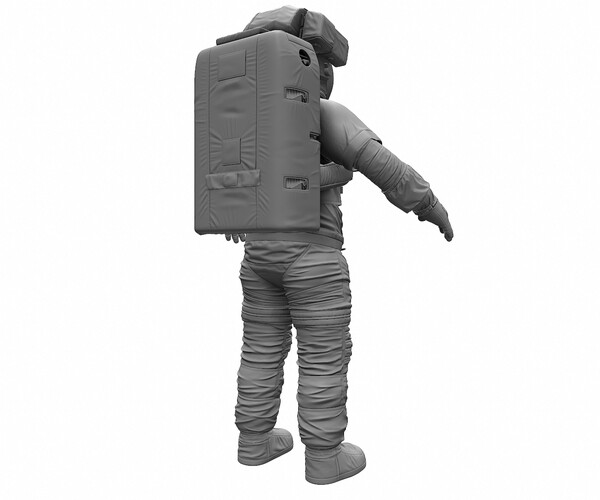 ArtStation - Extravehicular Mobility Unit High Poly 3d model (ZTL/OBJ ...