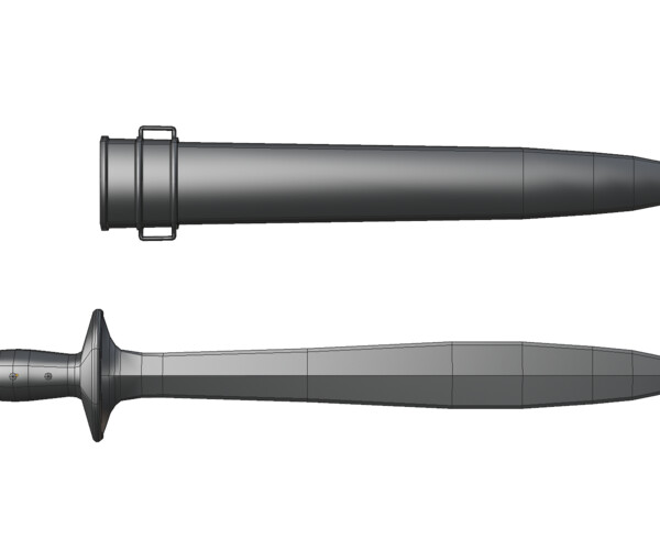ArtStation - Xiphos Sword | Game Assets